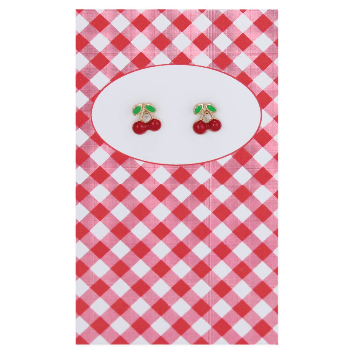 Lovely Day for a Picnic Cherry Post Earrings – Mutual Adoration + POST