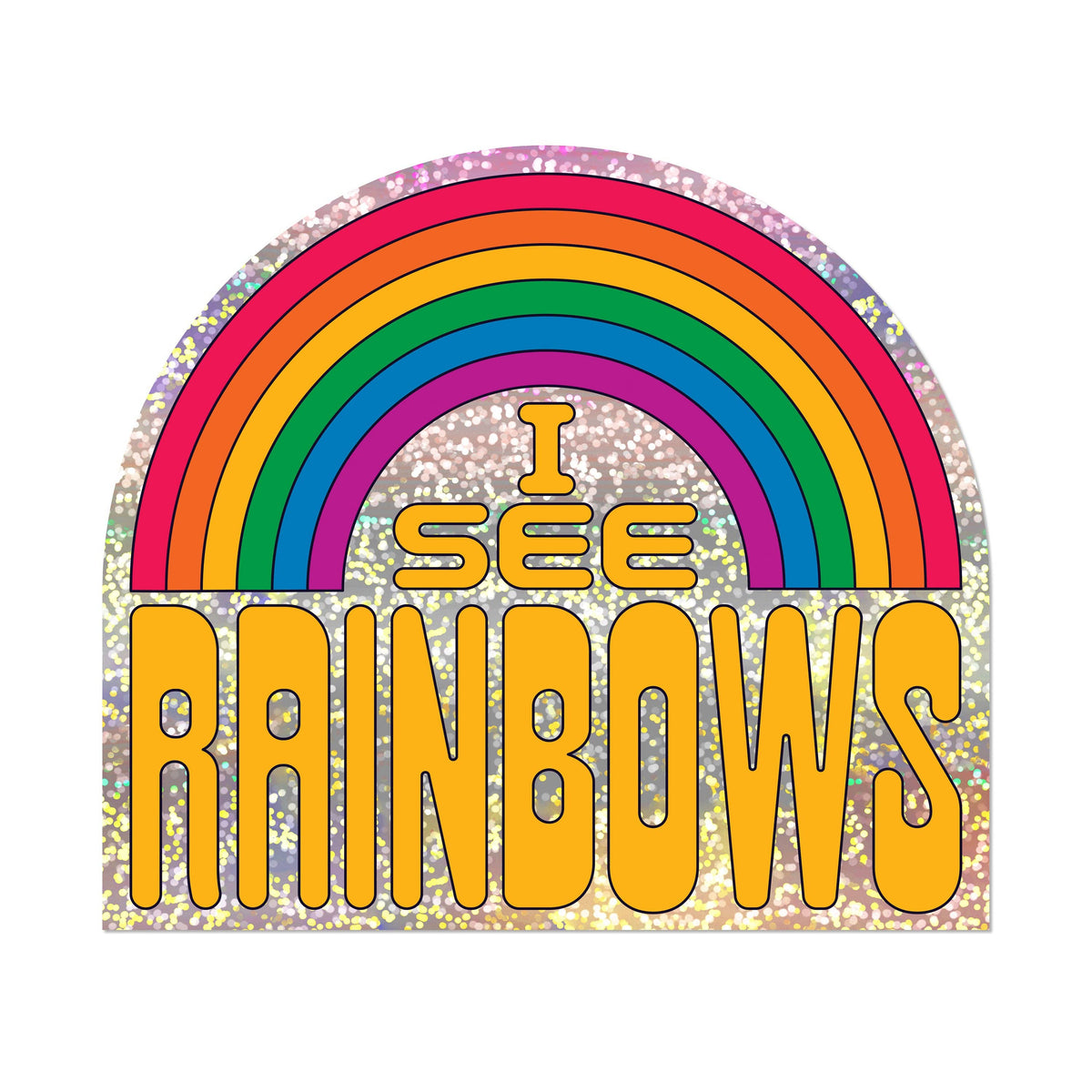 I See Rainbows Sticker – Mutual Adoration + POST