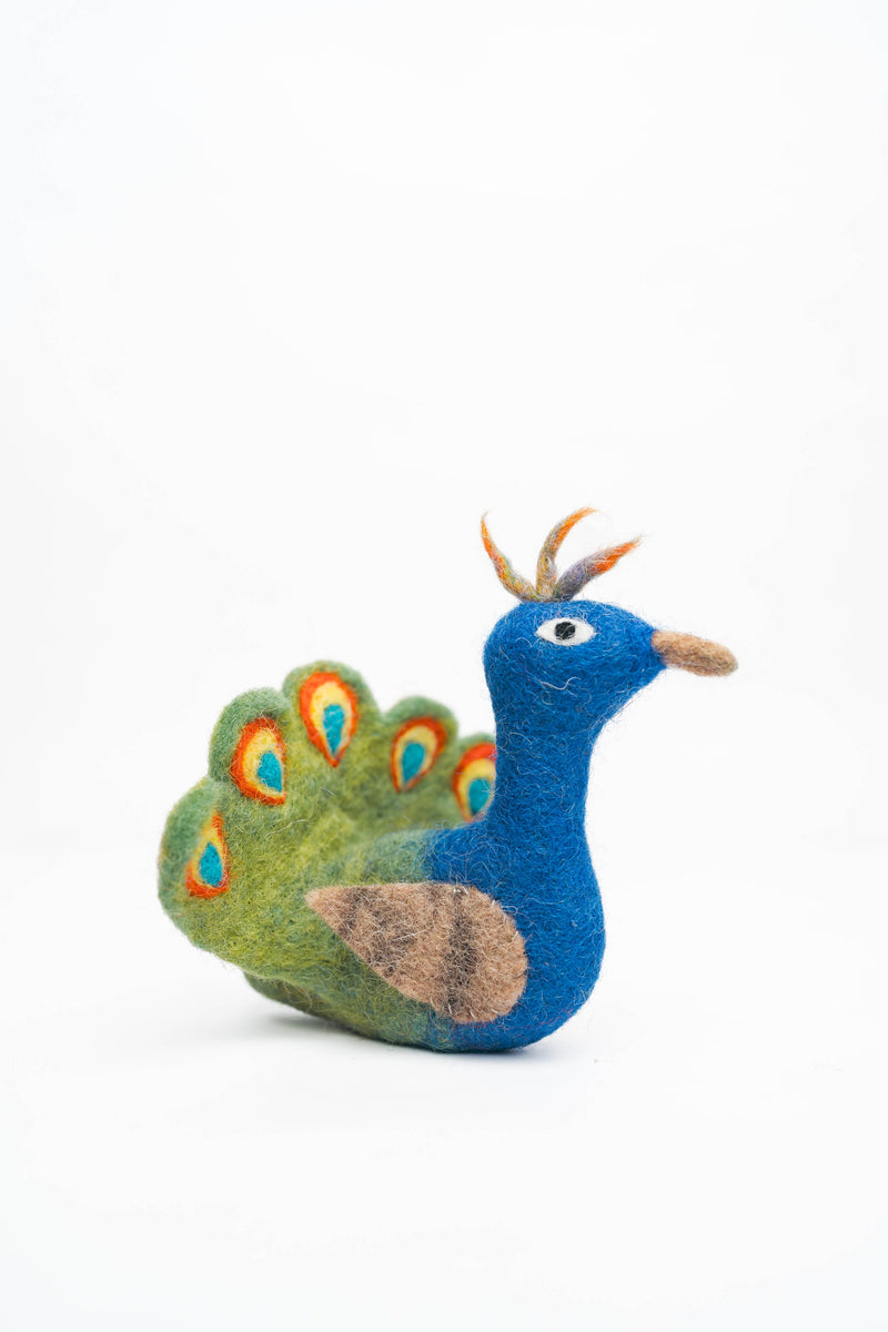 Peacock Finger Puppet – Mutual Adoration + POST