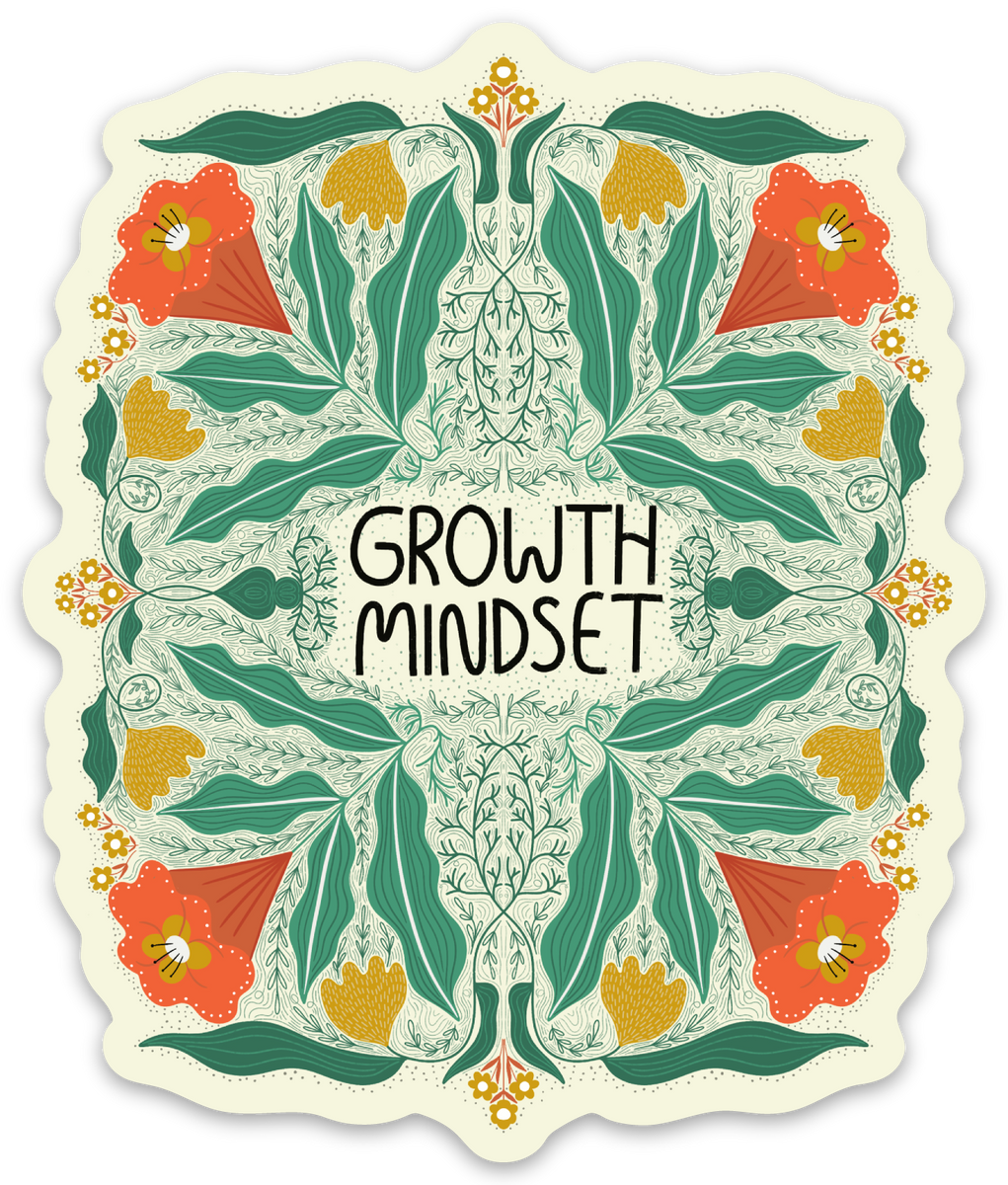 Growth Mindset Sticker – Mutual Adoration + POST