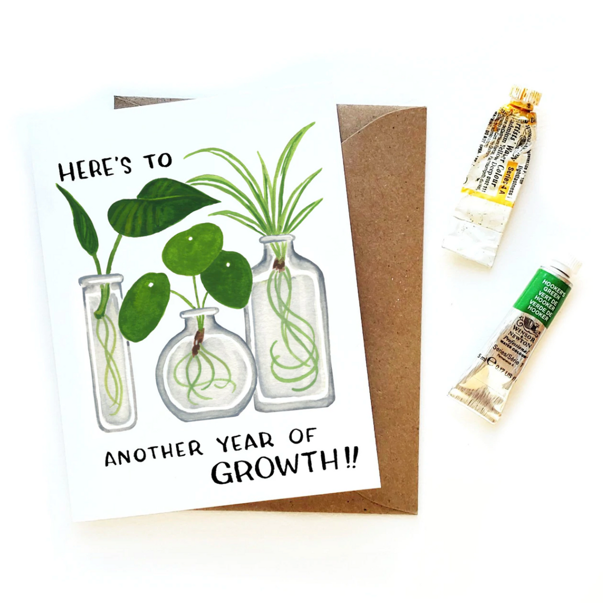 Plant Growth Birthday Card – Mutual Adoration + POST
