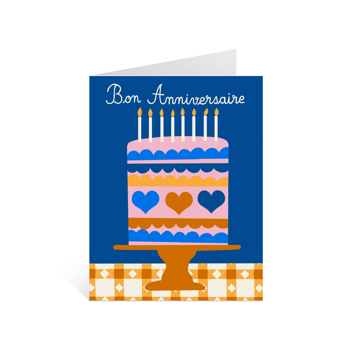 Bon Anniversaire Birthday Card – Mutual Adoration + POST