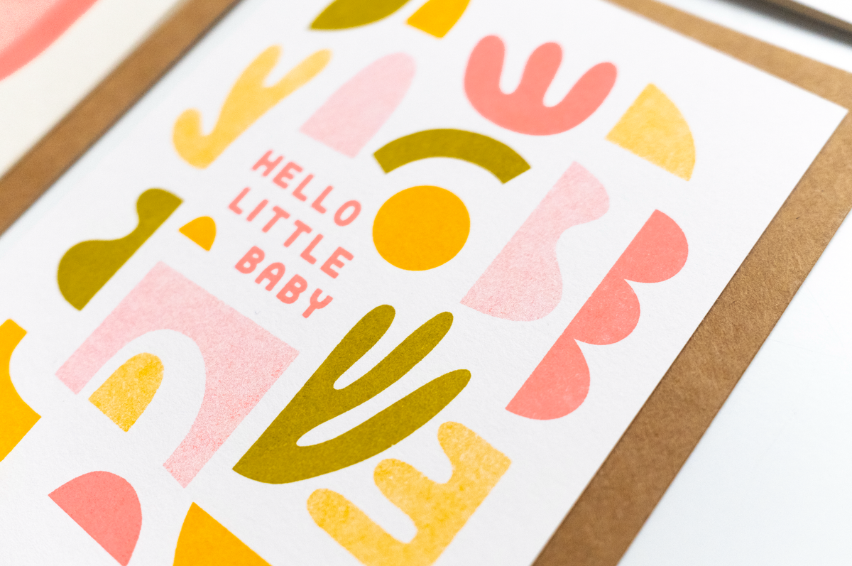 Hello Little Baby Card – Mutual Adoration + POST