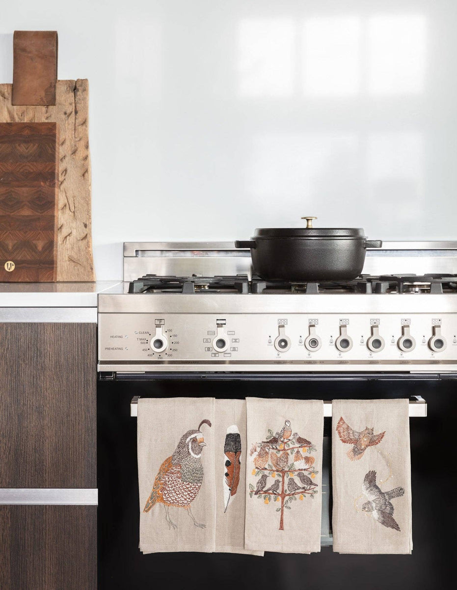 Quail Tea Towel – Mutual Adoration + POST