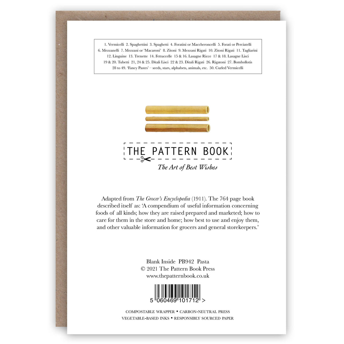 Pasta Greeting Card – Mutual Adoration + POST