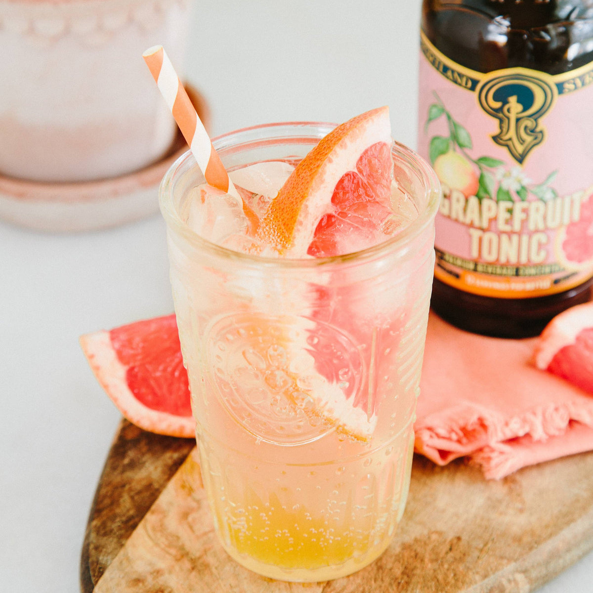 Grapefruit Tonic Craft Beverage Syrup Cocktail Mixer – Mutual Adoration ...
