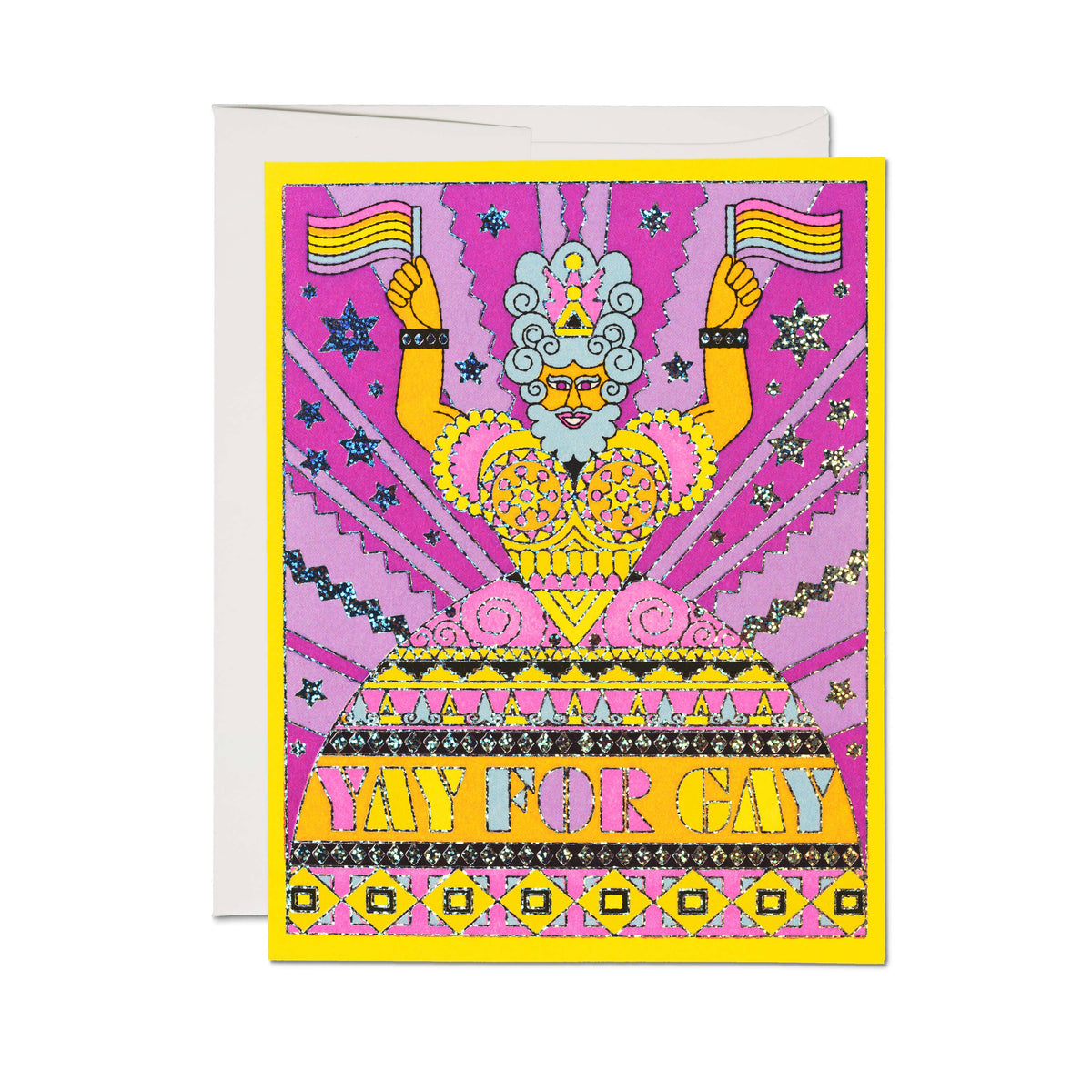 Yay For Gay Greeting Card – Mutual Adoration + POST