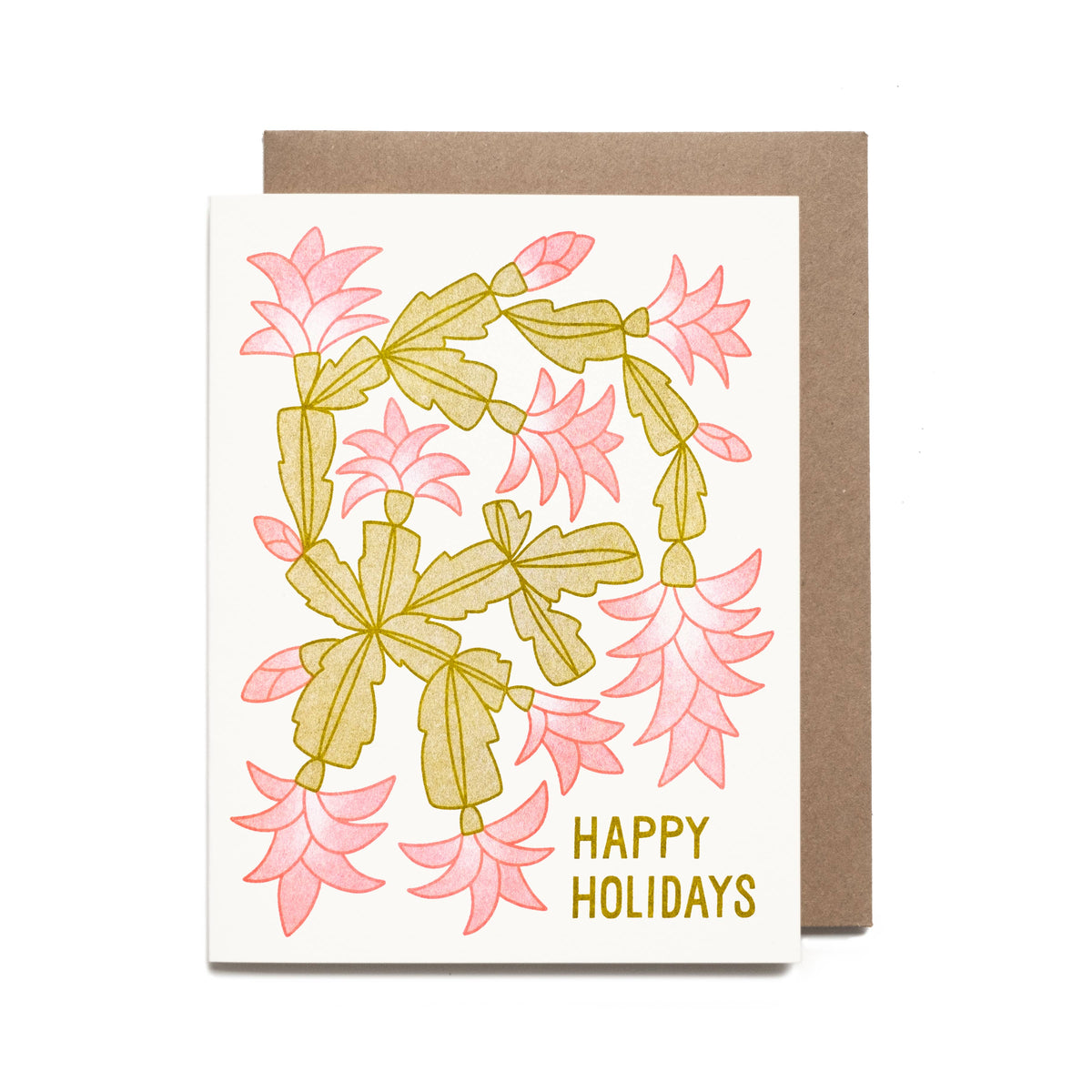 Christmas Cactus Holiday Card – Mutual Adoration + POST