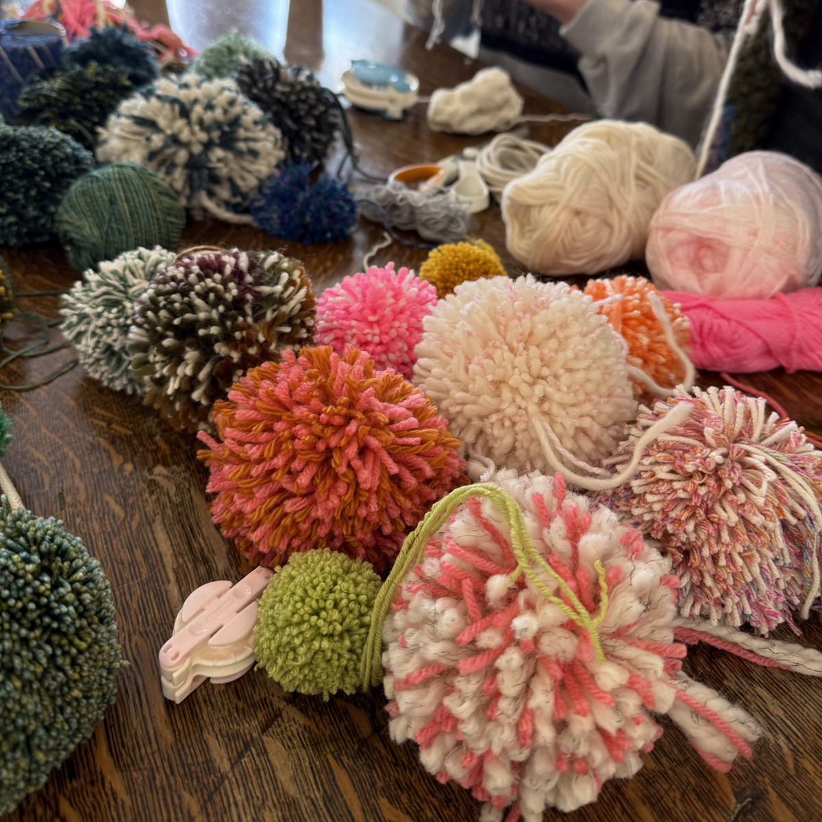 02/08/2026 Sunday at 10am-1pm Fibers Workshop: Pom Pom Garland – Mutual ...