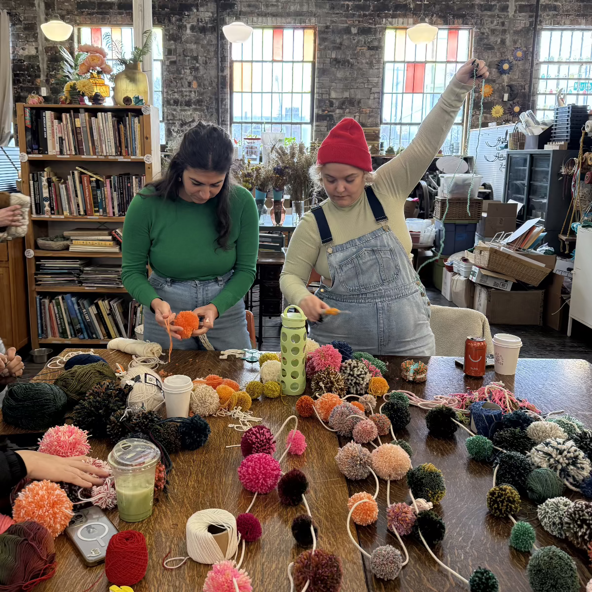 02/08/2026 Sunday at 10am-1pm Fibers Workshop: Pom Pom Garland – Mutual ...