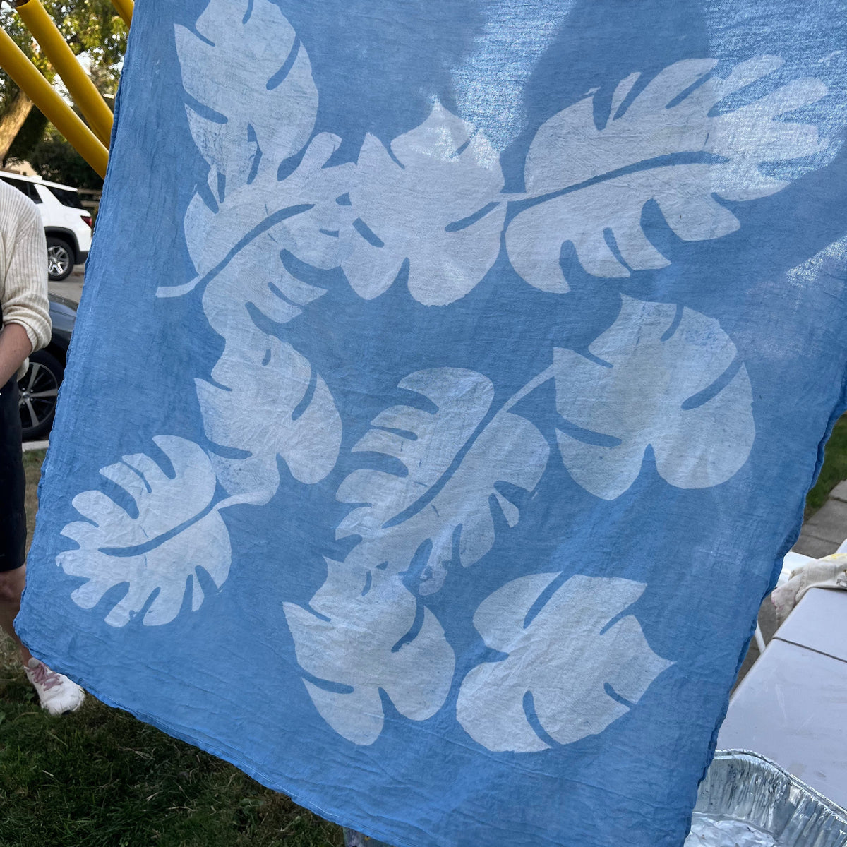 04/11/2026 Saturday 2pm-5pm Screen Printing Workshop: Indigo Resist on ...