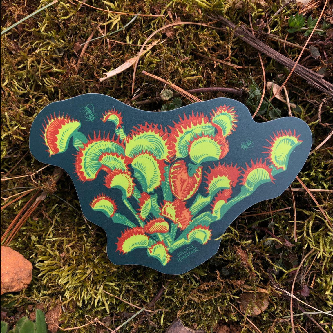 Venus Flytrap Sticker – Mutual Adoration + POST