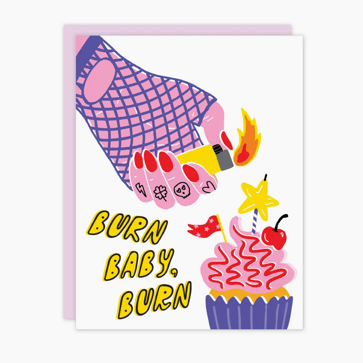Burn Baby Burn Birthday Card – Mutual Adoration + POST