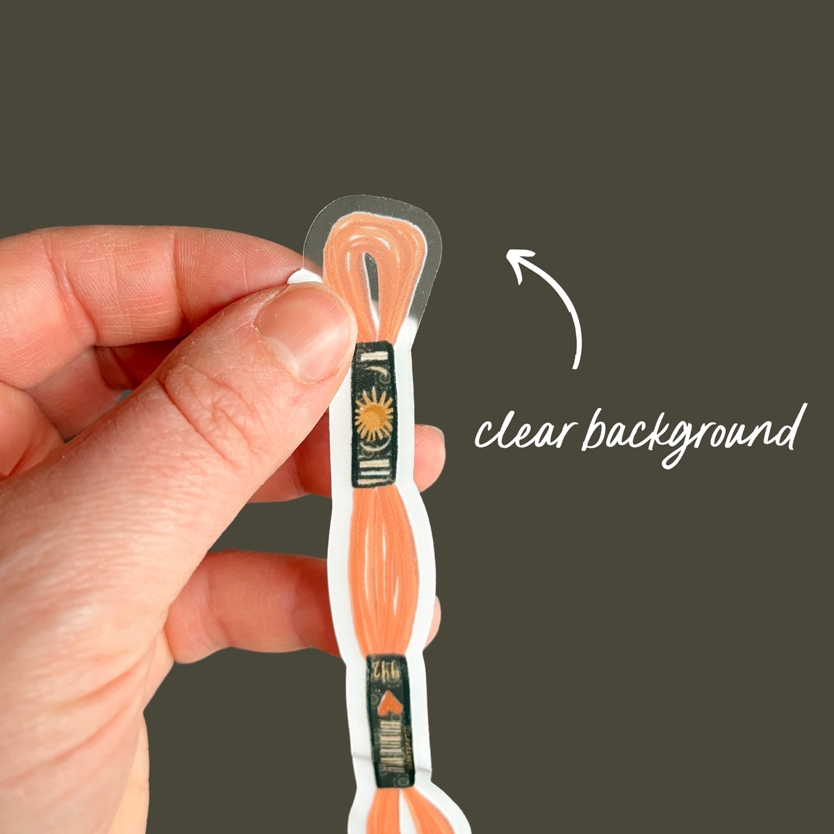 Embroidery Floss Sticker – Mutual Adoration + POST