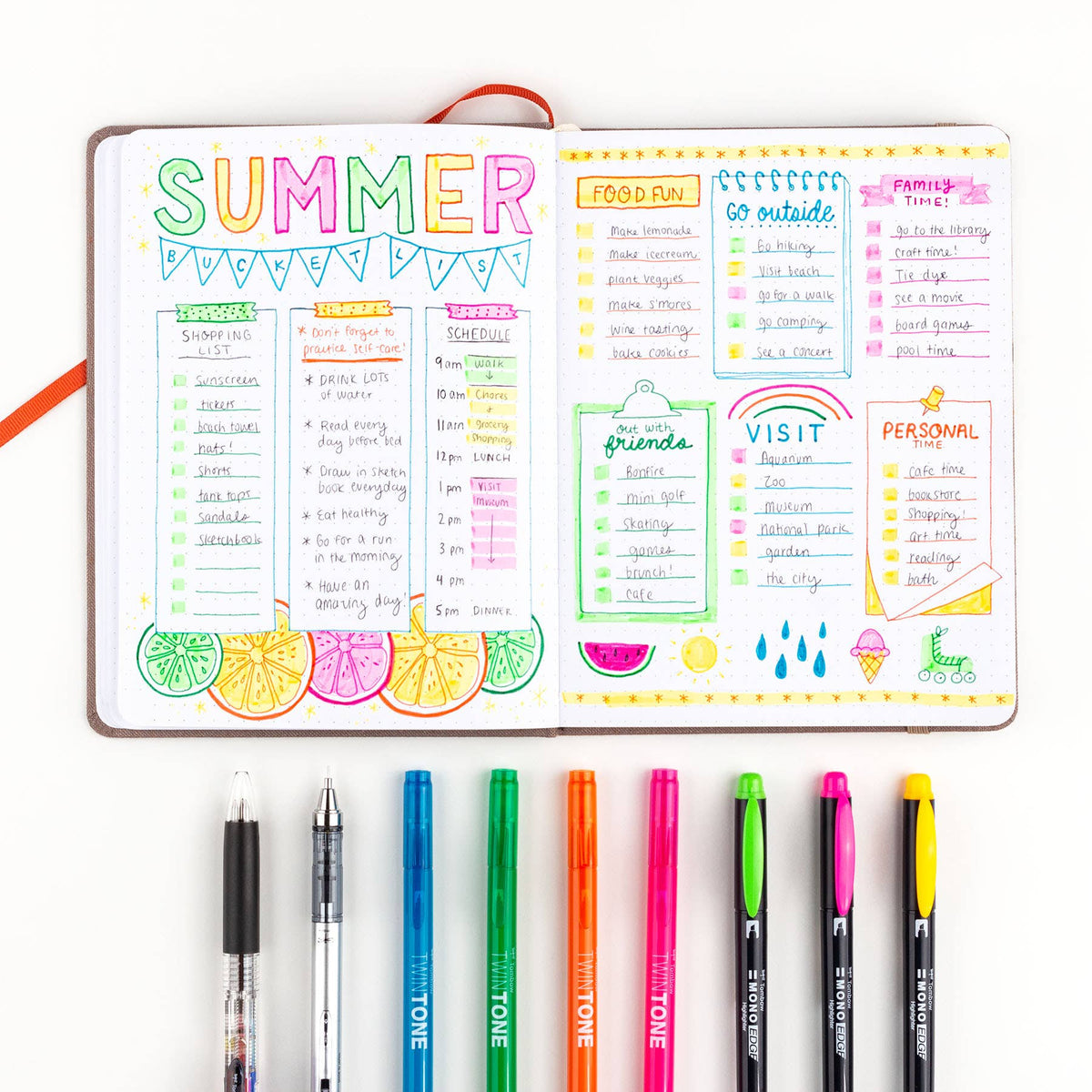 Creative Notetaking Kit Multi Pen Pack – Mutual Adoration + POST