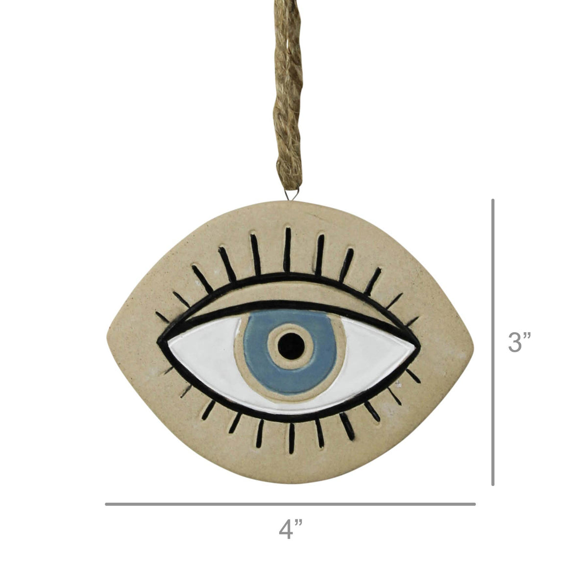 Eye Ceramic Hanging Ornament – Mutual Adoration + POST
