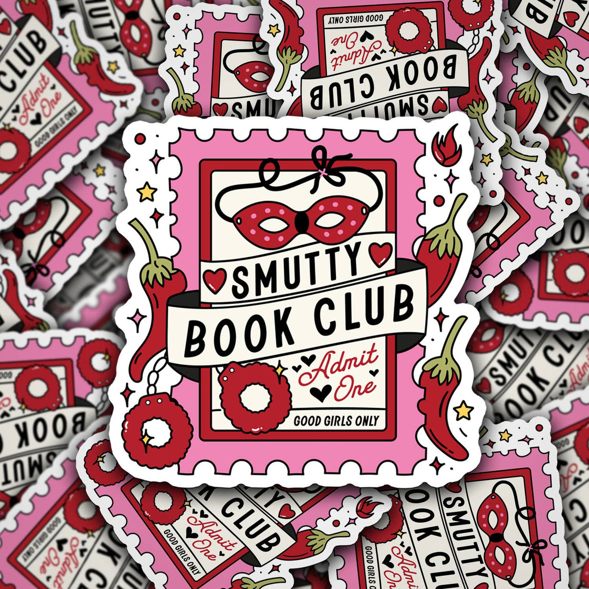 Smutty Book Club Ticket Sticker – Mutual Adoration + POST