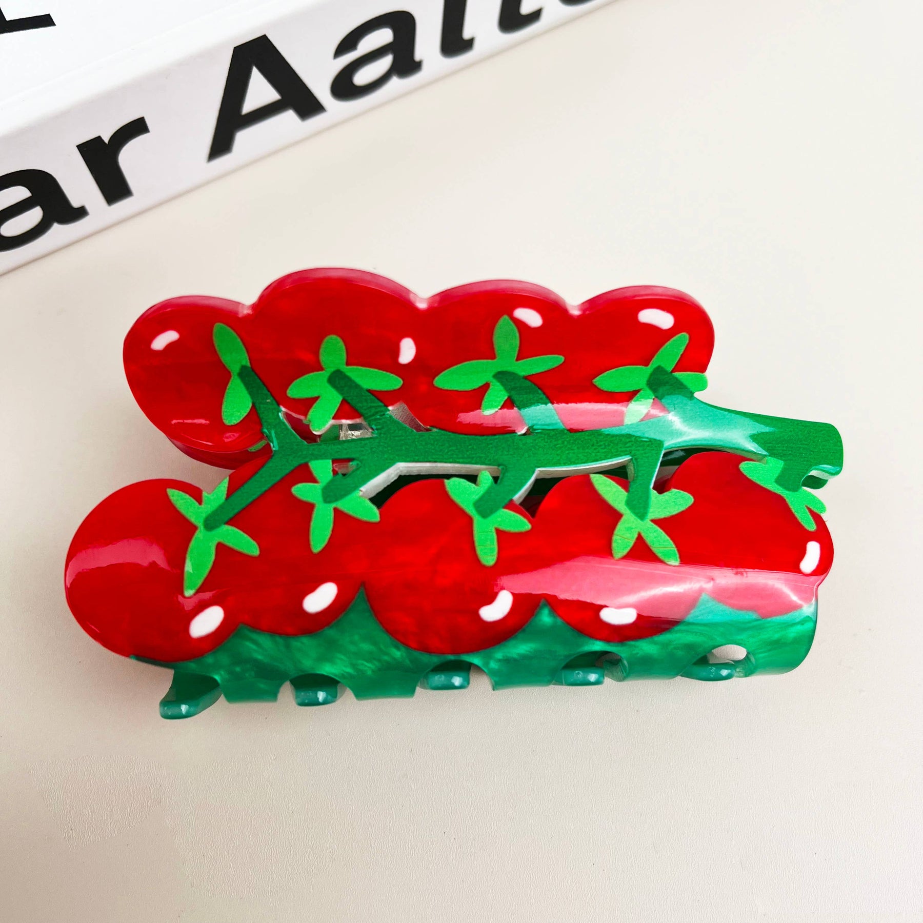 Cartoon Fruit Hair Clips Tomato Claw Clip – Mutual Adoration + POST