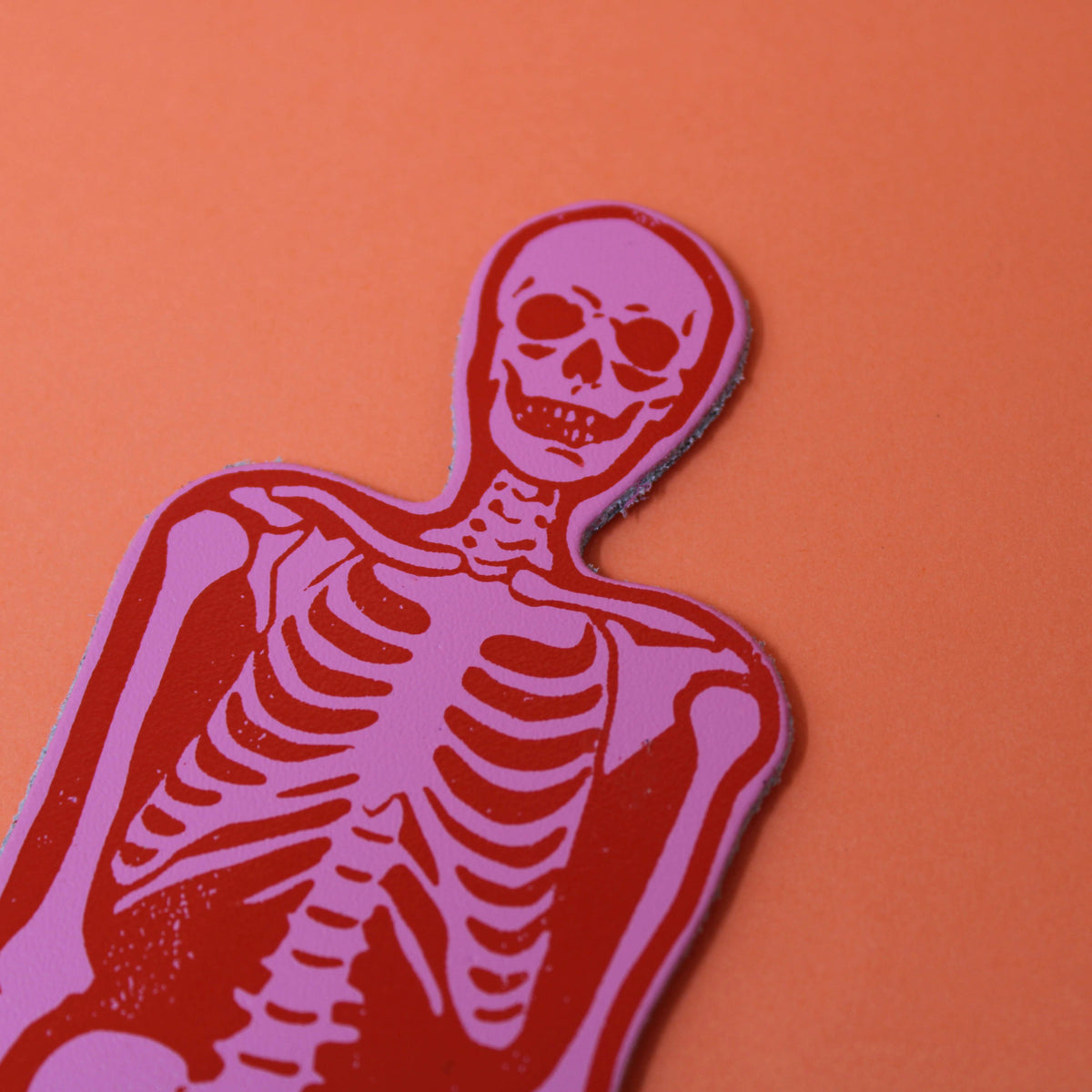 Skeleton Embossed Leather Bookmarks – Mutual Adoration + POST