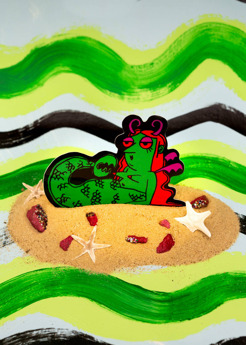 Goblina Mermaid Sticker – Mutual Adoration + POST