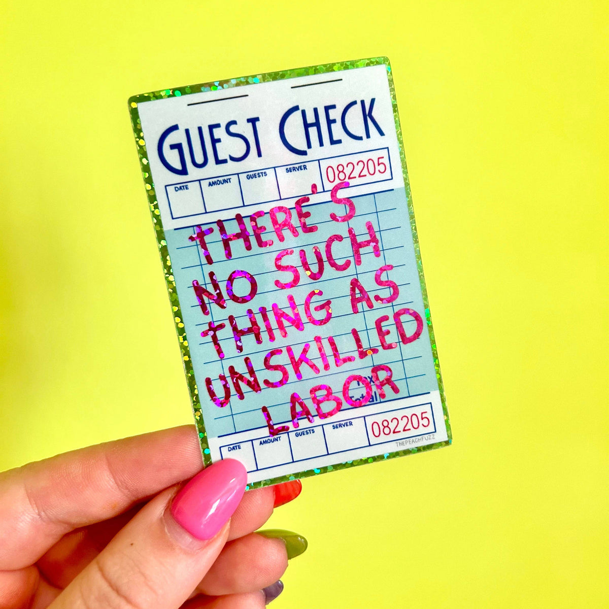 No Such Thing As Unskilled Labor Sticker – Mutual Adoration + POST