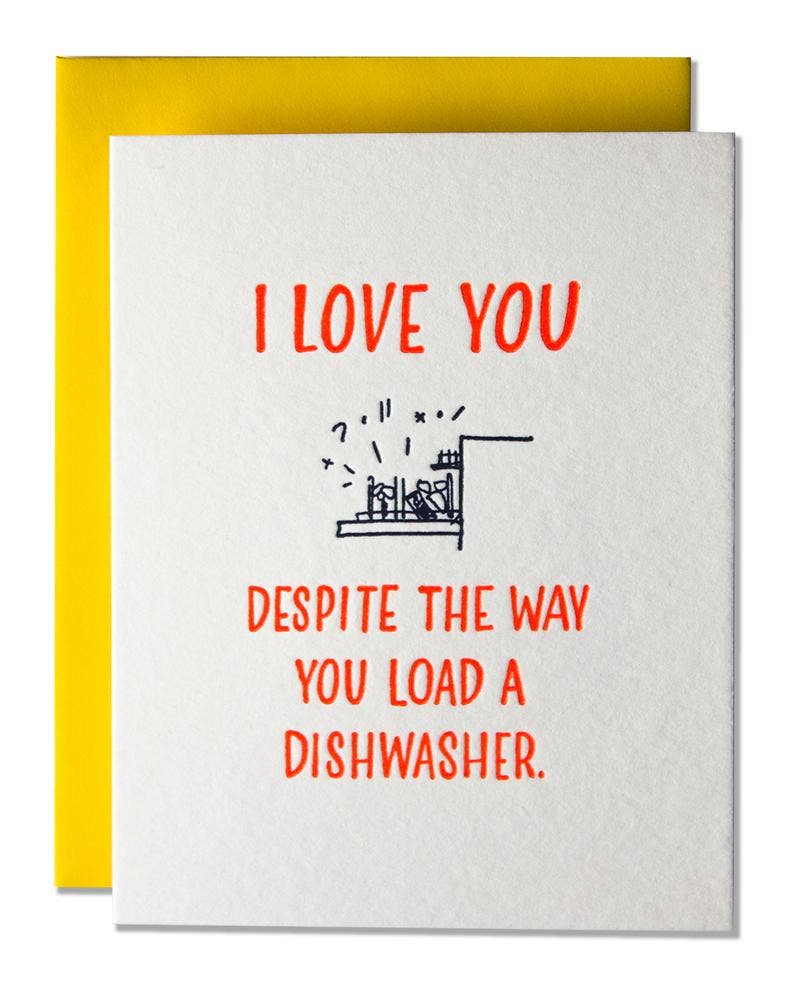 Load A Dishwasher Love Card – Mutual Adoration + POST