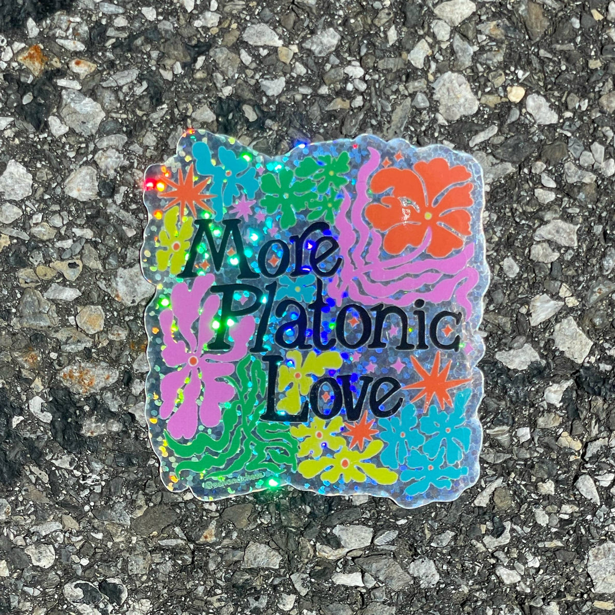 Sticker - More Platonic Love – Mutual Adoration + POST