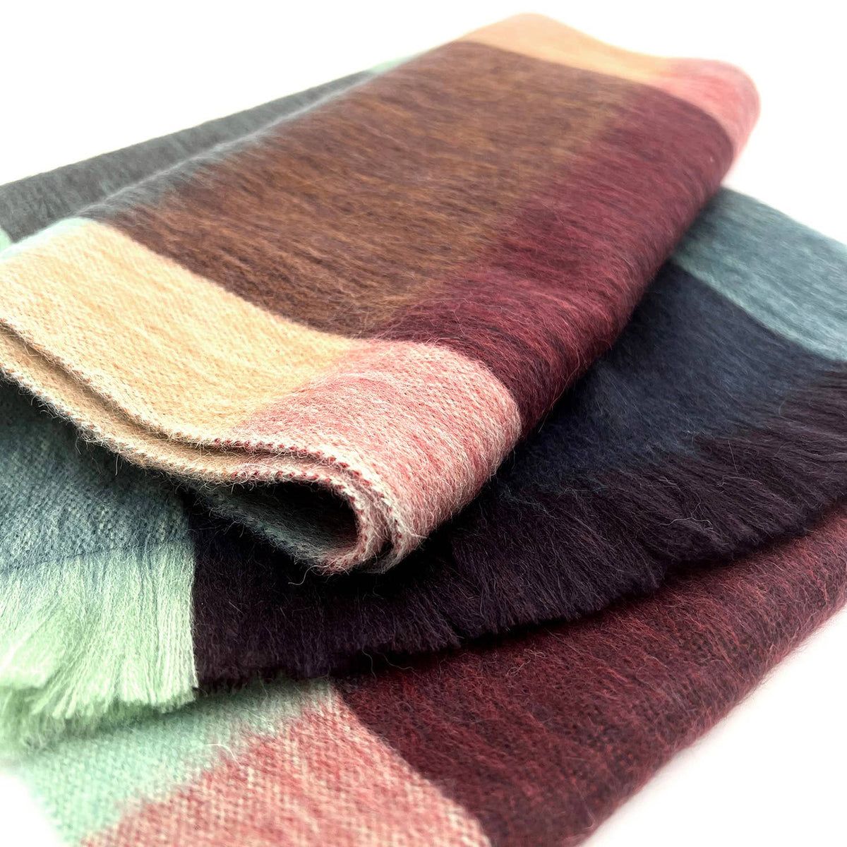 Twilight Alpaca Plaid Scarf – Mutual Adoration + POST