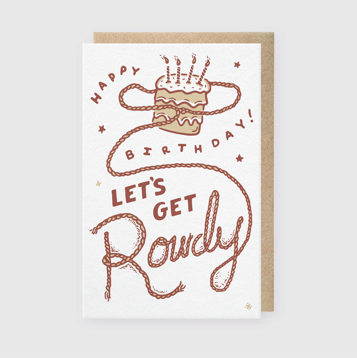 Let's Get Rowdy Birthday Card – Mutual Adoration + POST
