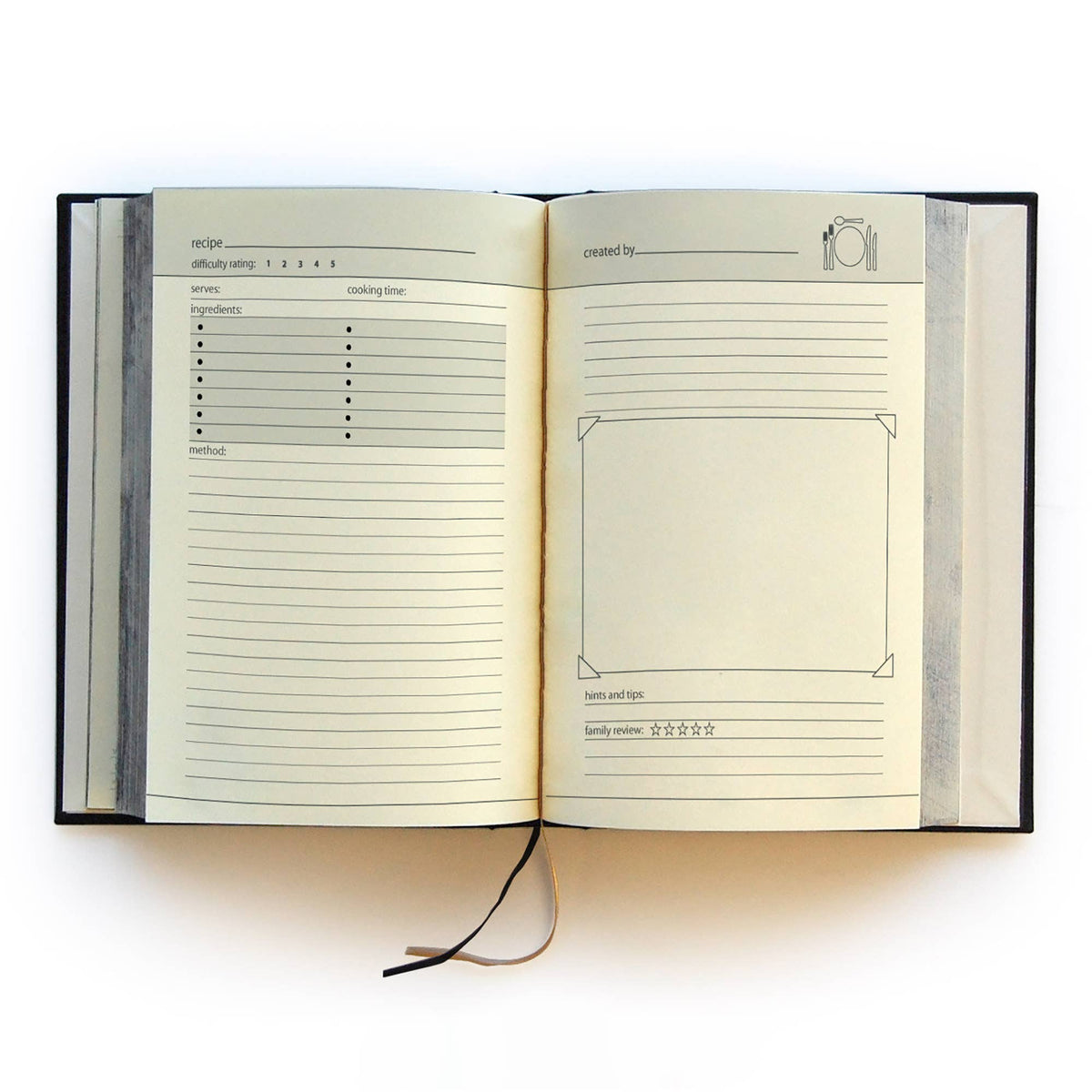 My Family Cookbook A Blank Cookbook for Family Recipes – Mutual ...