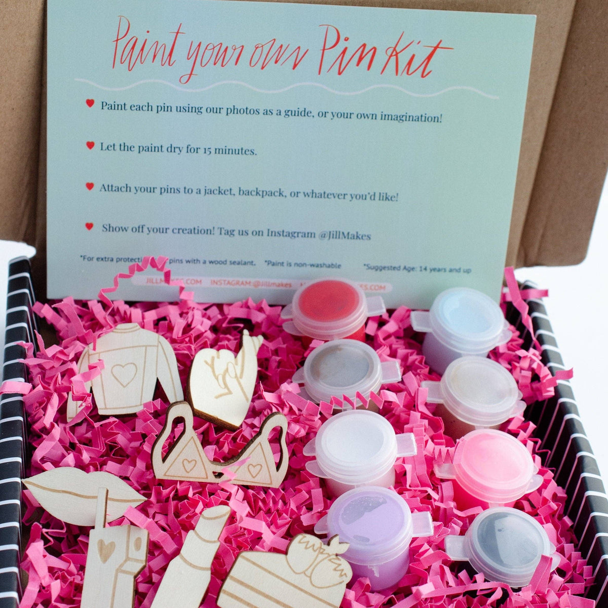 DIY Paint Your Own Pins Kit – Mutual Adoration + POST