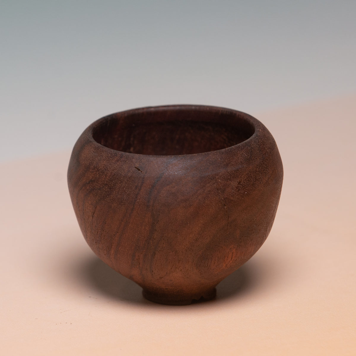 Small Hand Turned Wood Footed Dish – Mutual Adoration + POST