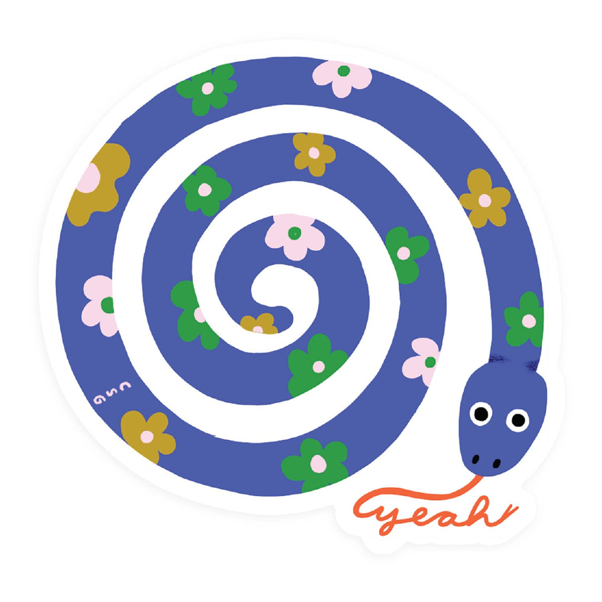 Snake Die Cut Sticker – Mutual Adoration + POST