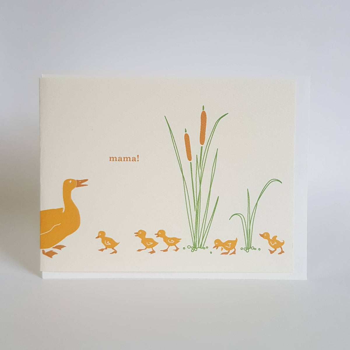 Mama Duckling New Baby Greeting Card – Mutual Adoration + POST