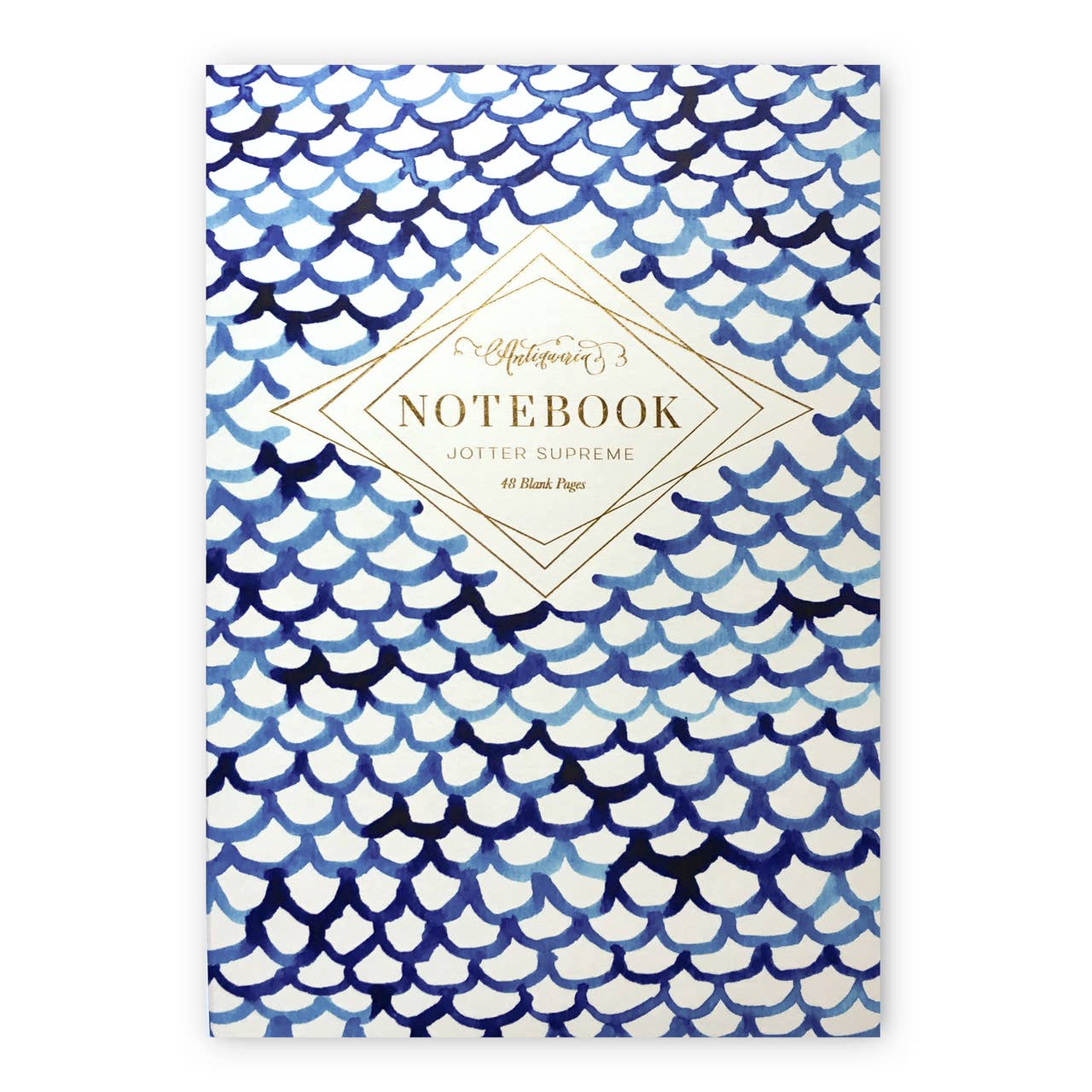 Indigo Fish Scales Jotter Notebook – Mutual Adoration + POST