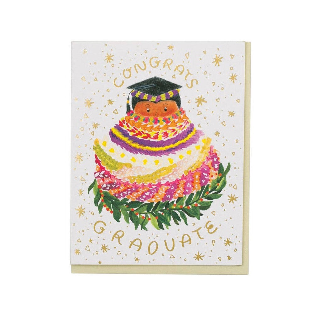 Congrats Leis Graduation Card – Mutual Adoration + POST