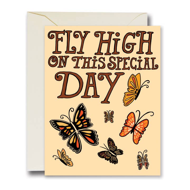 Fly High On This Special Day Card – Mutual Adoration + POST