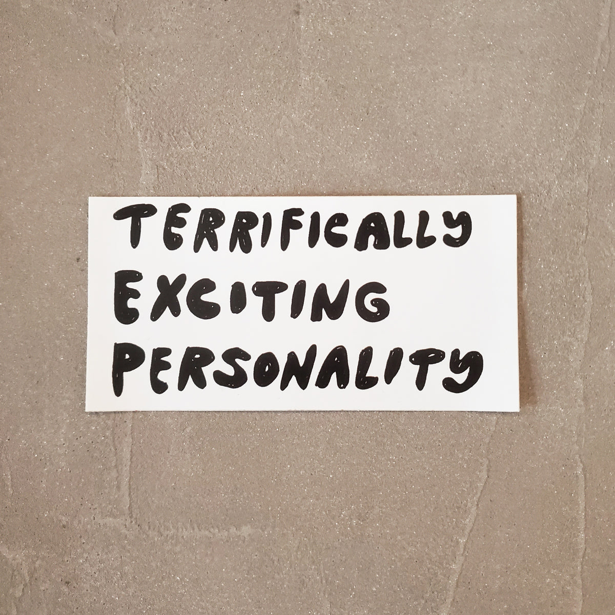 Terrifically Exciting Personality Sticker – Mutual Adoration + POST