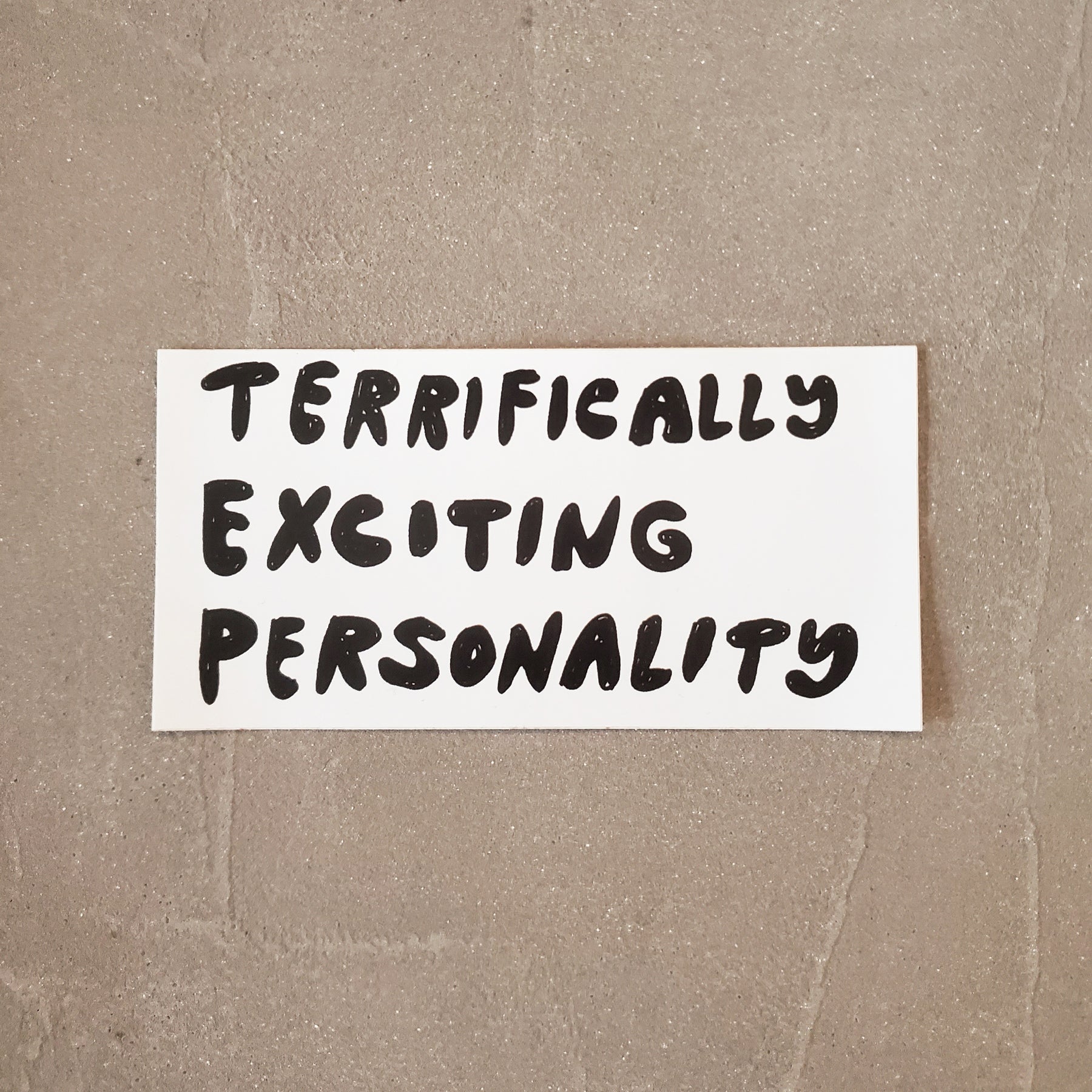 Terrifically Exciting Personality Sticker – Mutual Adoration + POST