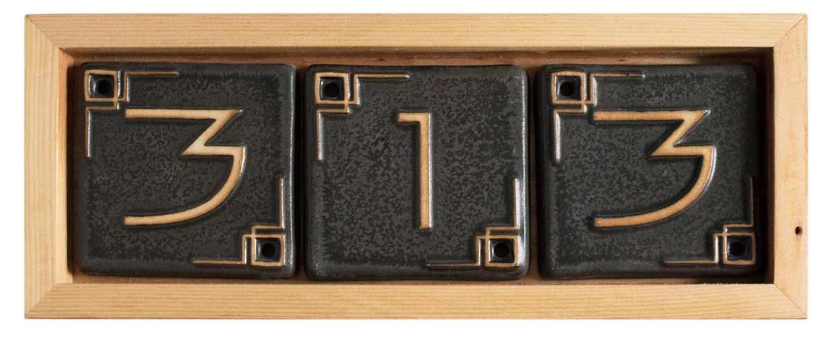 Modern Address Tile Frame for 3 Tiles – Mutual Adoration + POST