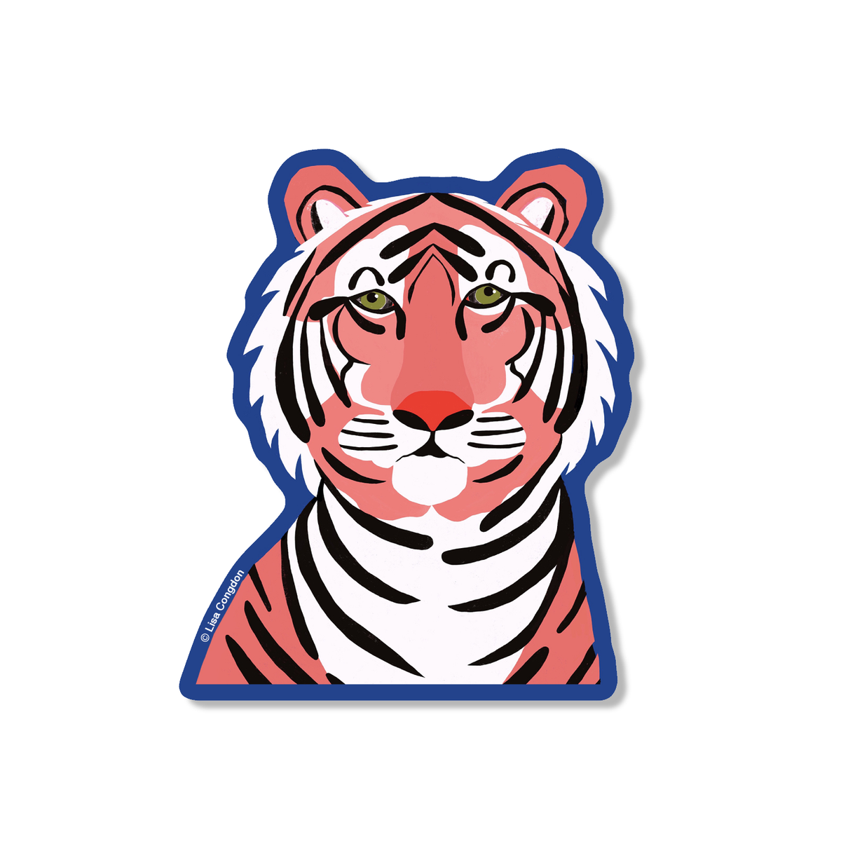 Pink Tiger Large Sticker – Mutual Adoration + POST