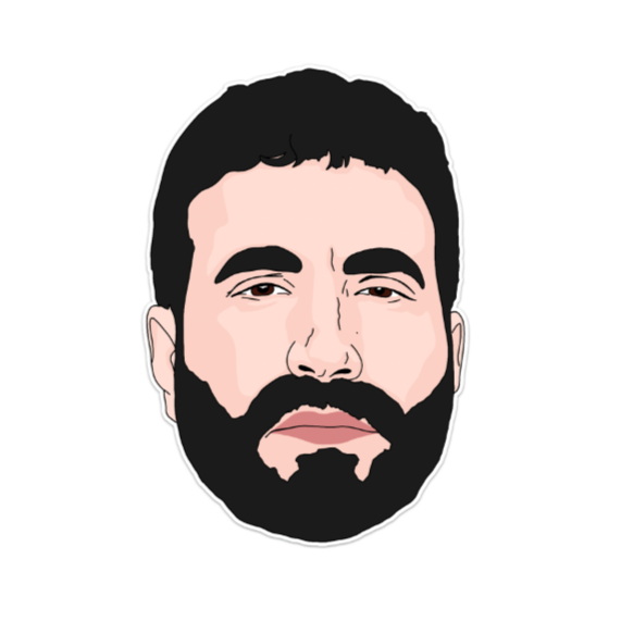 Ted Lasso Roy Kent Sticker – Mutual Adoration + POST