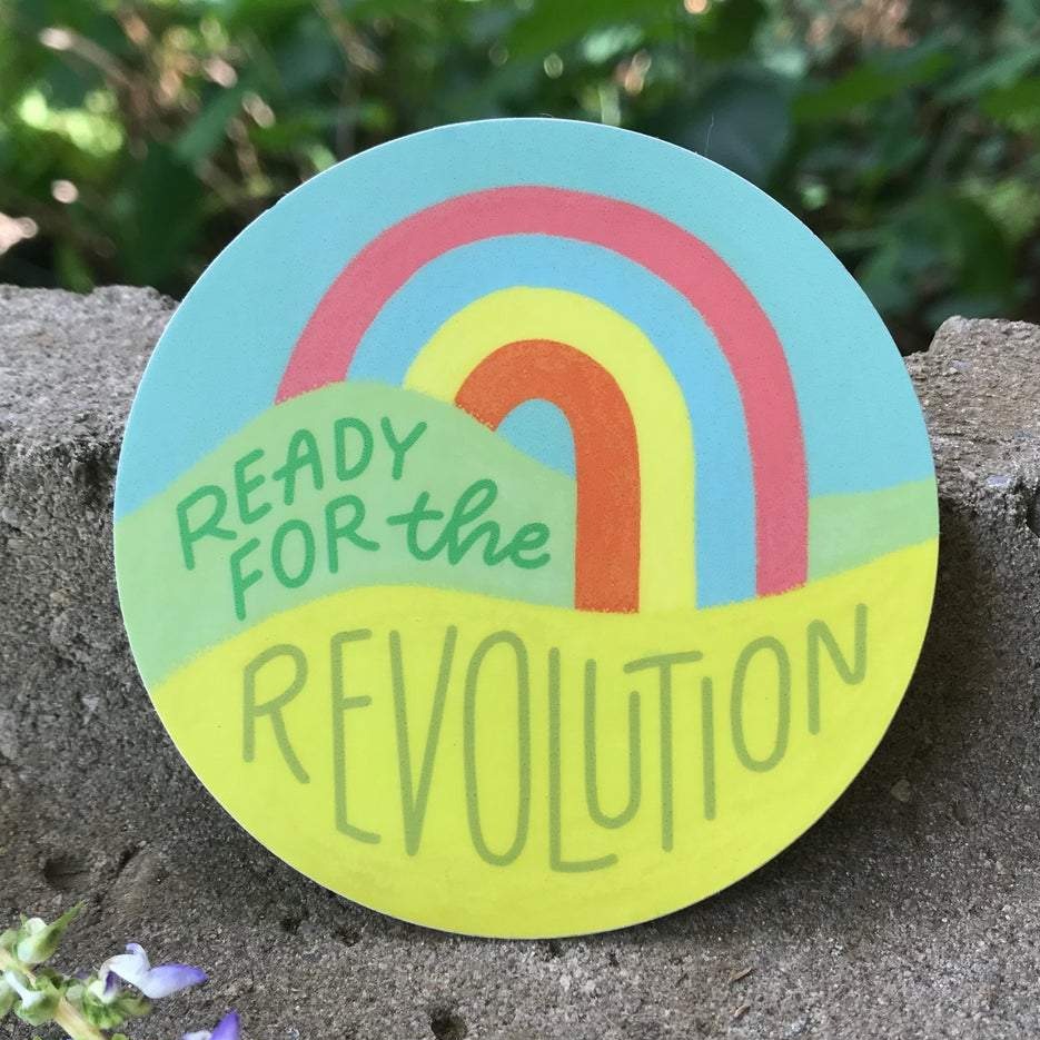 Ready for the Revolution Sticker – Mutual Adoration + POST