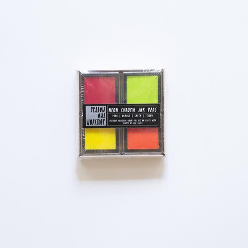 Neon Chroma Ink Stamp Pad Set – Mutual Adoration + POST