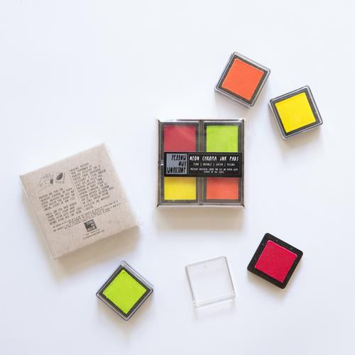 Neon Chroma Ink Stamp Pad Set – Mutual Adoration + POST