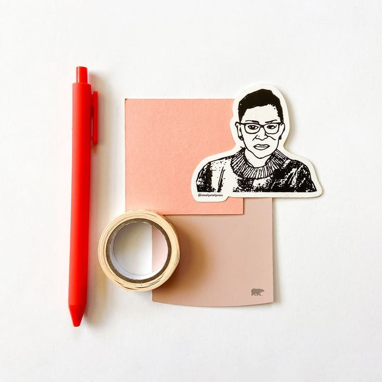 Illustrated RBG Sticker – Mutual Adoration + POST