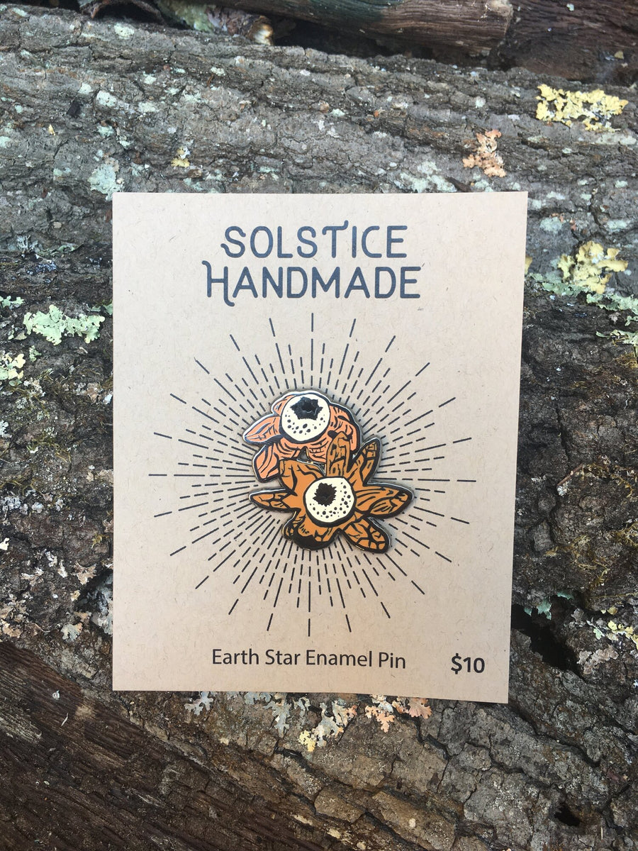 Earth Star Enamel Pin – Mutual Adoration + POST