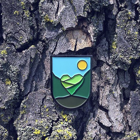 Camp Pins Outdoor Nature Lover Enamel Lapel Pin Set - 8 Piece Hiking ...