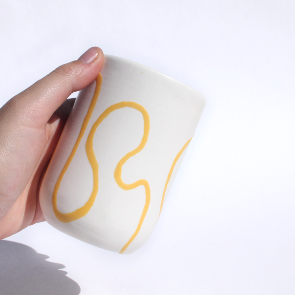 Colorful Squiggle Ceramic Drinking Cups – Mutual Adoration + POST
