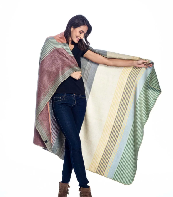Spectrum Alpaca Throw Blanket – Mutual Adoration + POST